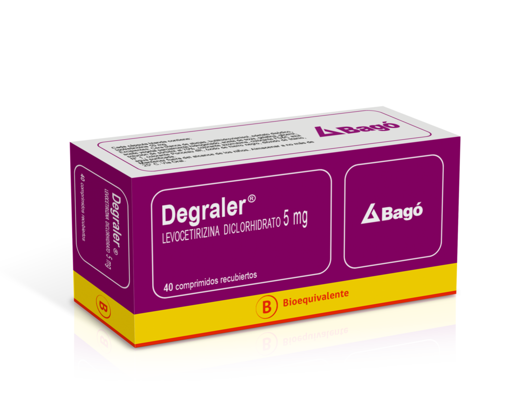 Laboratorio Bagó | Degraler 5 Mg X 40 Comprimidos